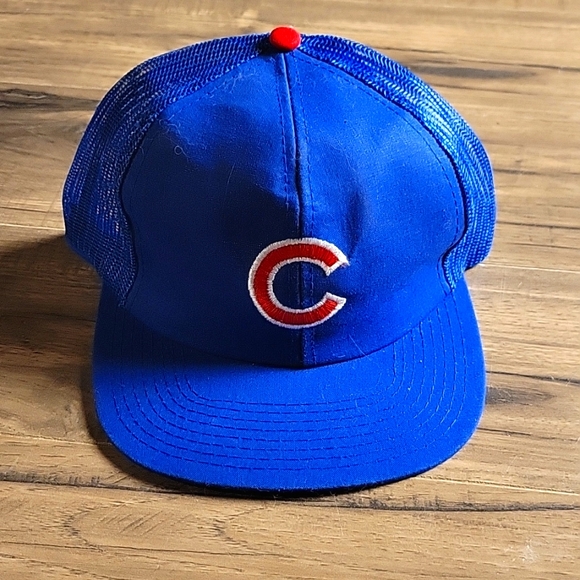 MLB | Accessories | Vintage Retro Mlb Chicago Cubs Snapback Hat Nwt ...